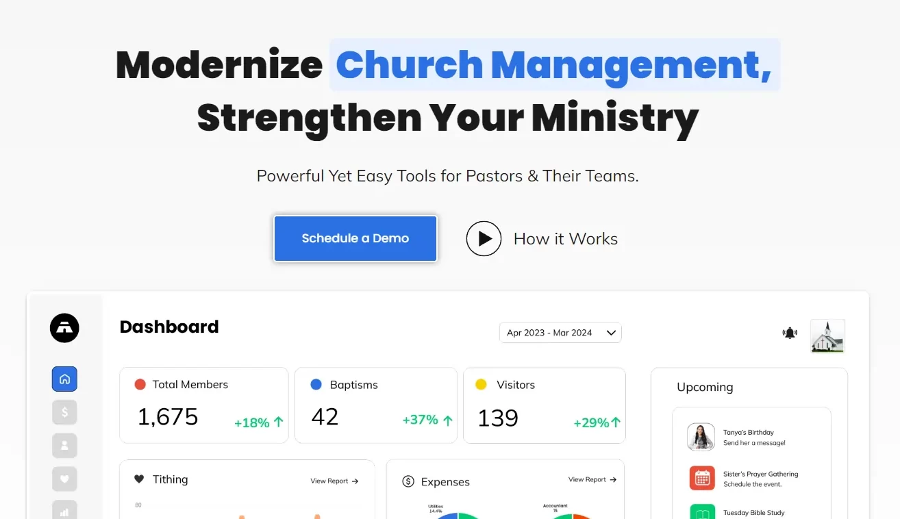 Church Management Software - Tabernacle